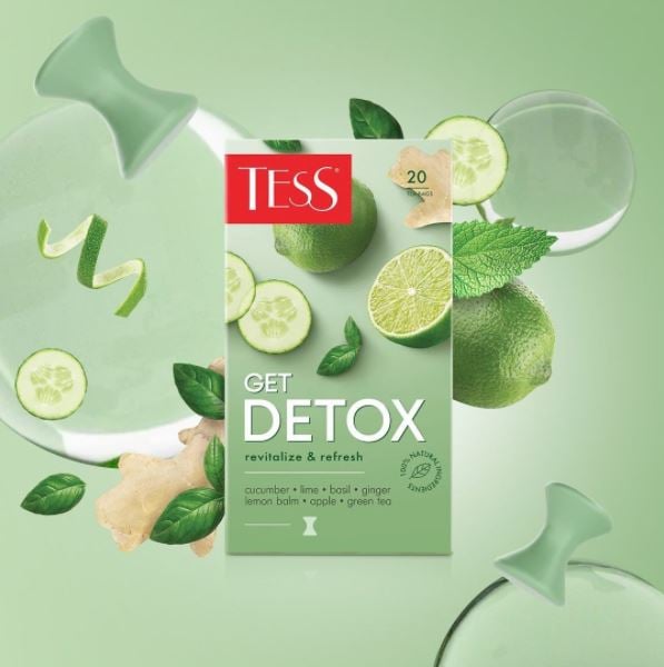 TESS GET DETOX Filteres Tea
