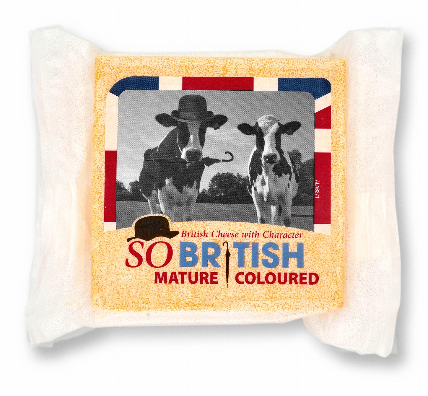 So British Mature Coloured Cheddar
