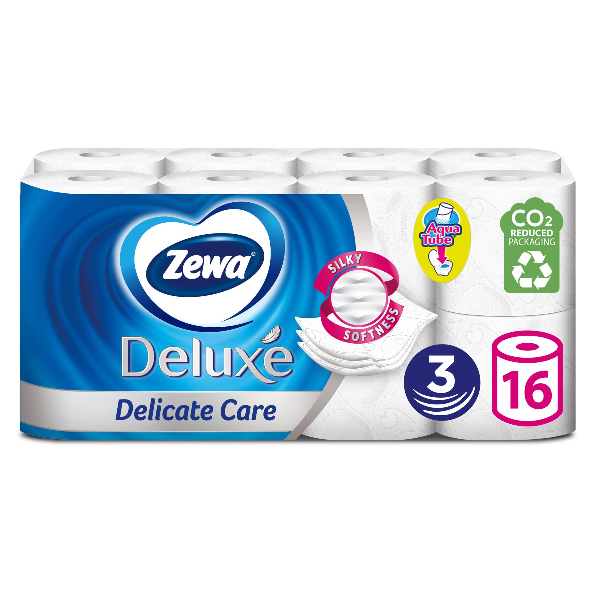 Zewa Deluxe Delicate Care 3 rétegű toalettpapír 16 tekercs