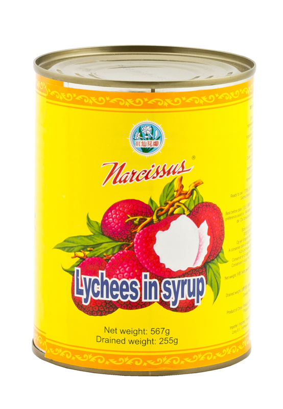 Narcissus licsi szirupban