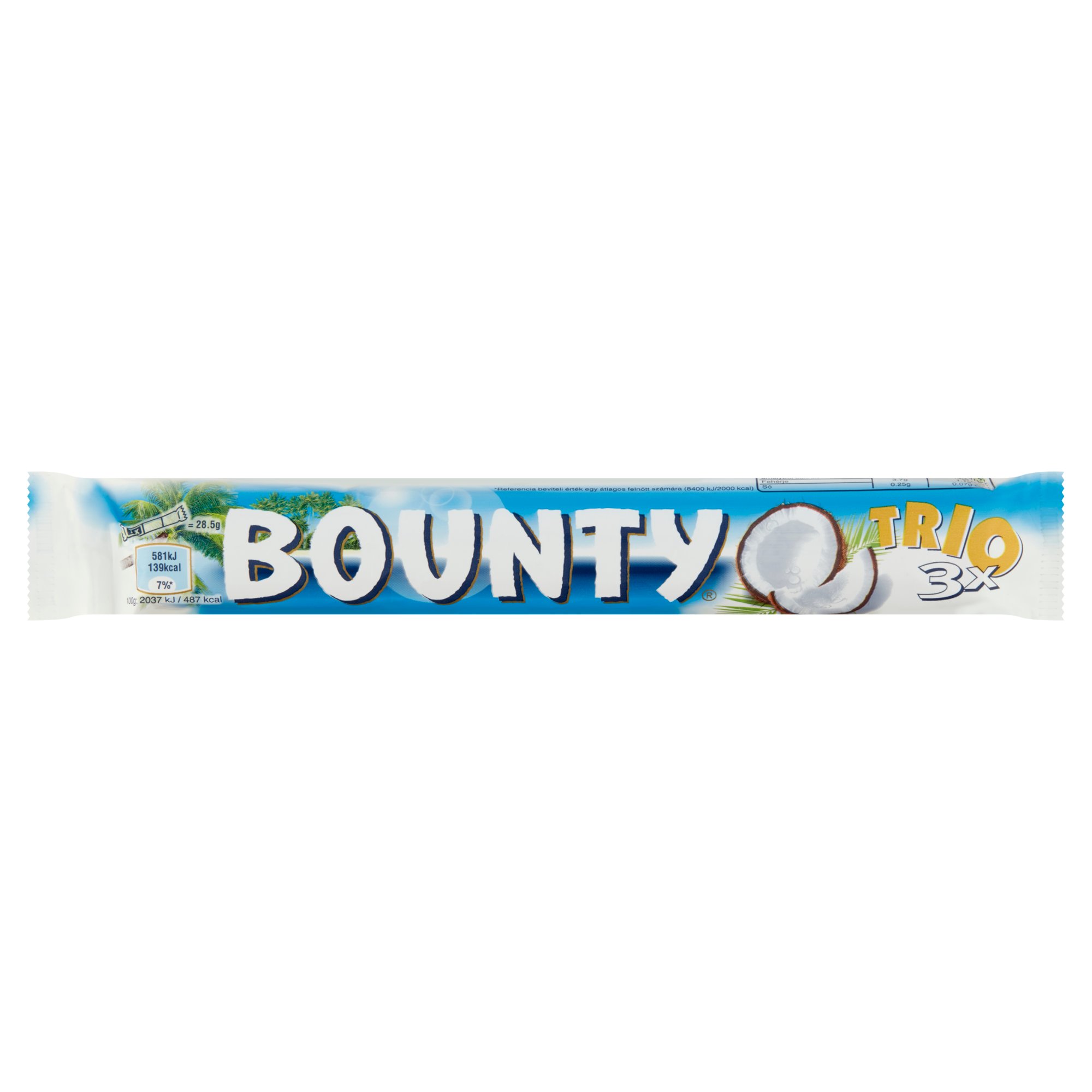 Bounty Trio tejcsokoládé