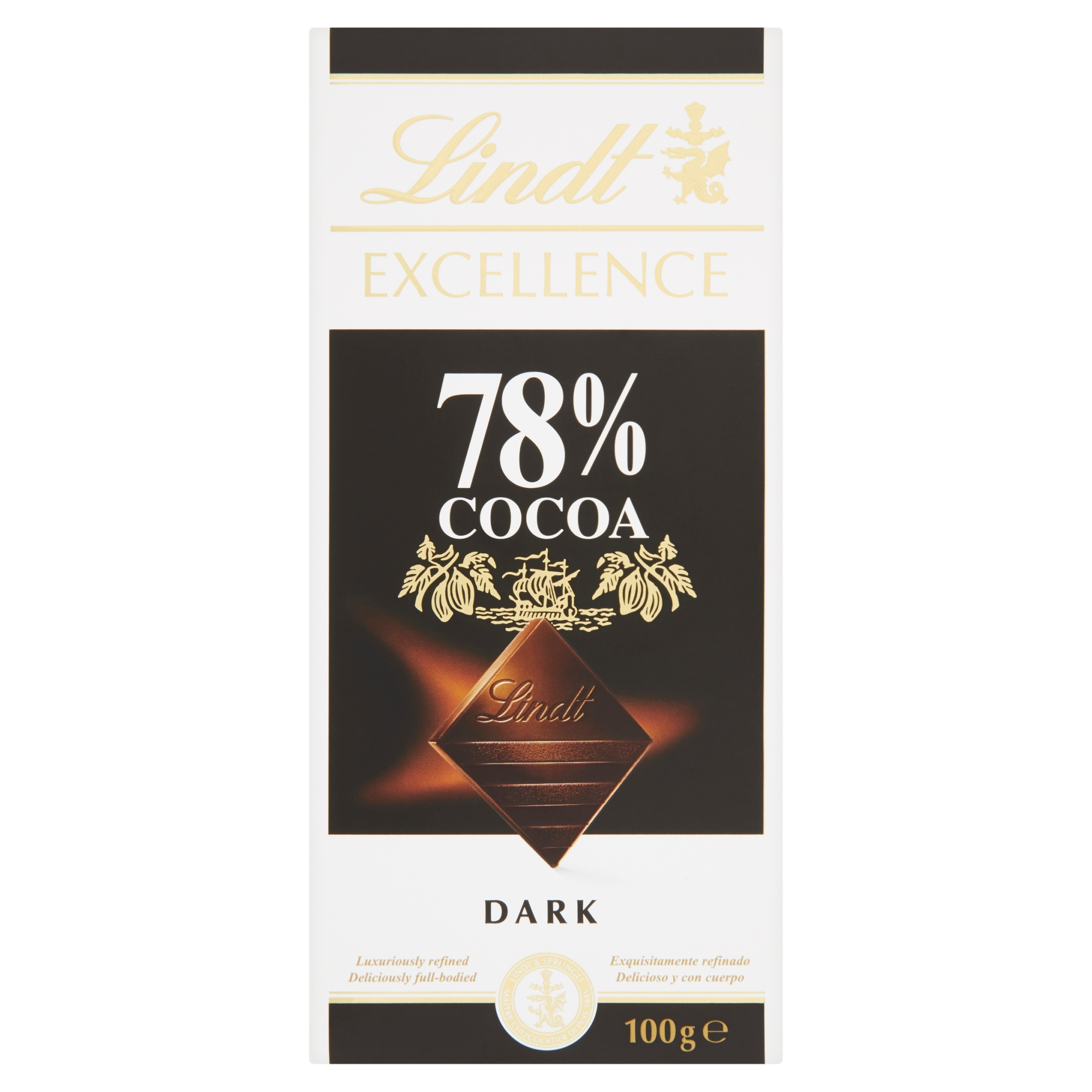 Lindt Excellence extra keserű csokoládé 78%