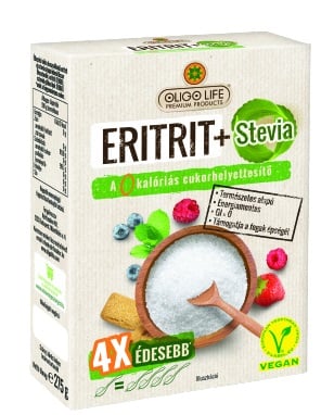 Oligo Life eritrit+stevia 4X édesebb