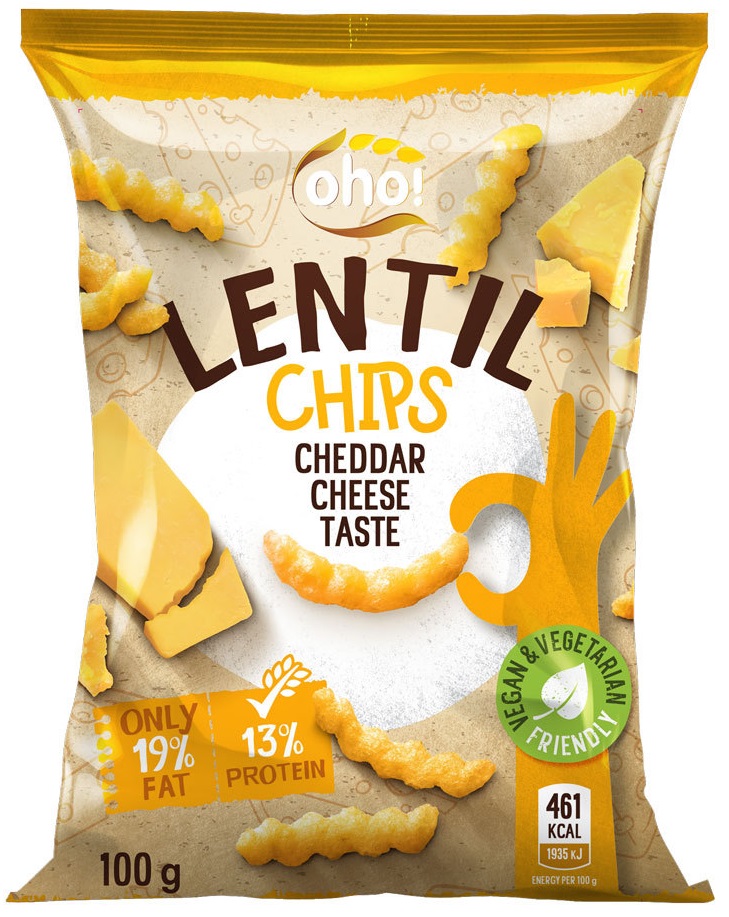 OHO lencse snack Cheddar