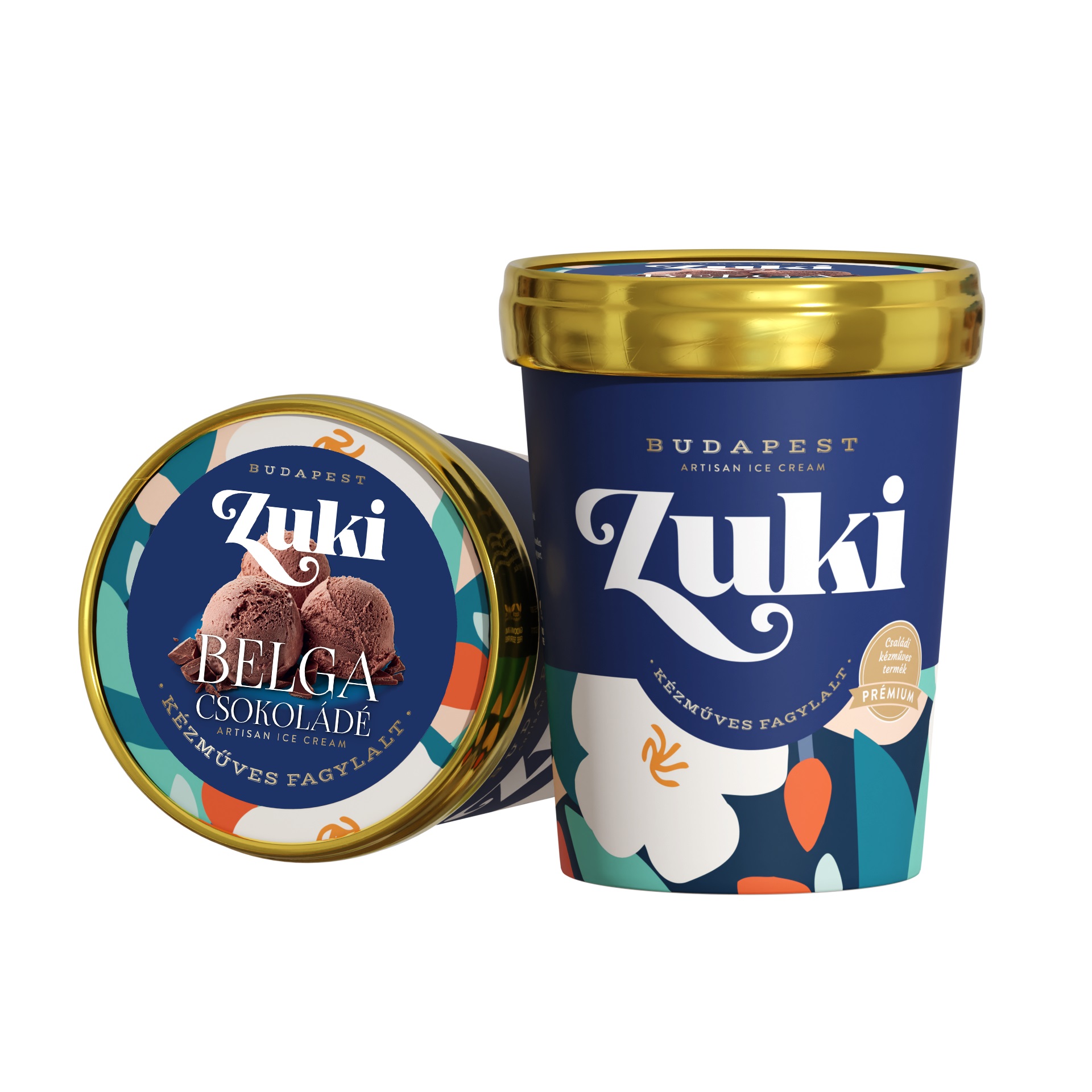 Zuki Belga csokoládé fagylalt