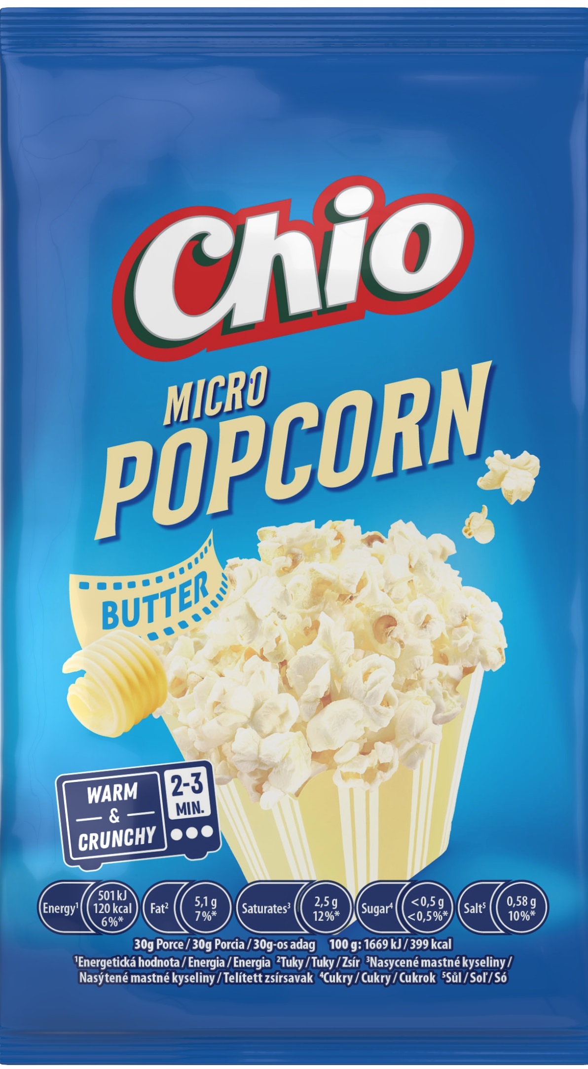 Chio Micro Popcorn butter
