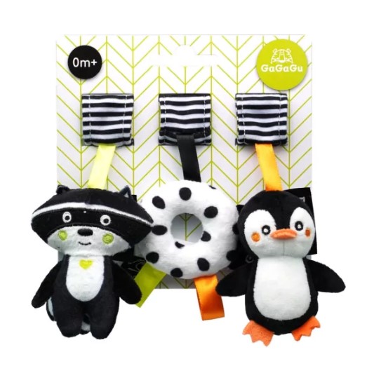 GaGaGu Mosómedve, Fánk, Pingvin Lógó Plüss
