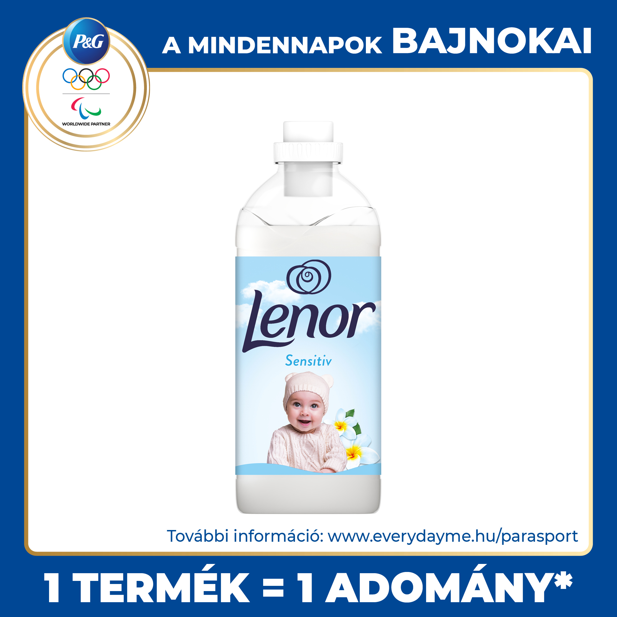 Lenor Sensitive Öblítő 850ml