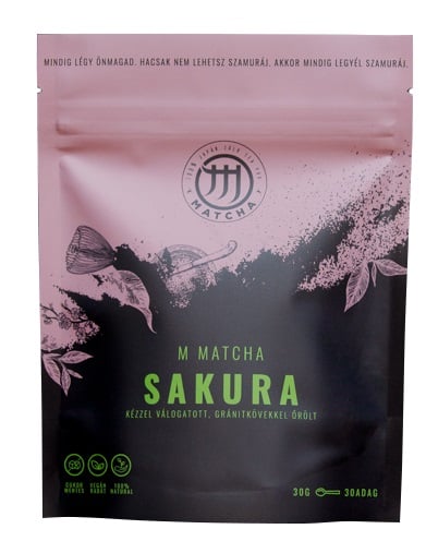 M Matcha Sakura - japán matcha tea