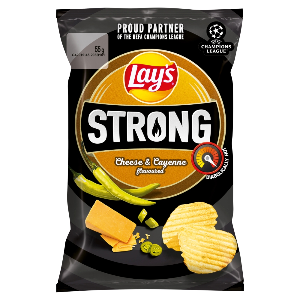 Lay's Strong Cayenne & Cheese