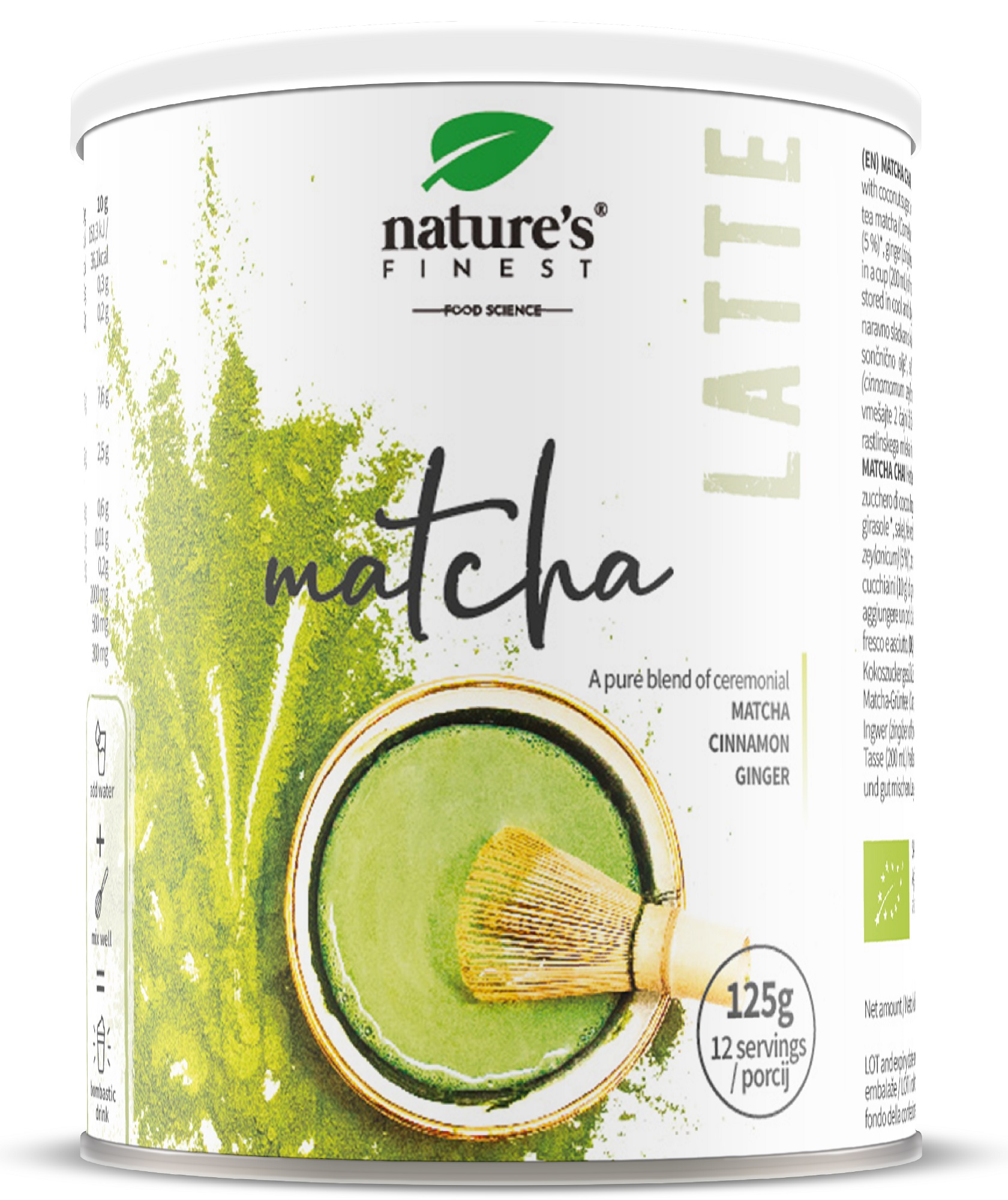 Nature's Finest Bio Matcha Latte
