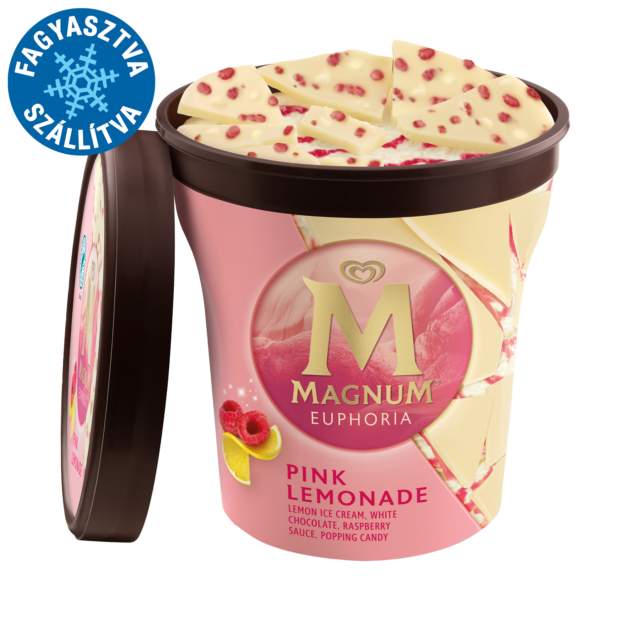 MAGNUM Poharas Jégkrém Pink Lemonade